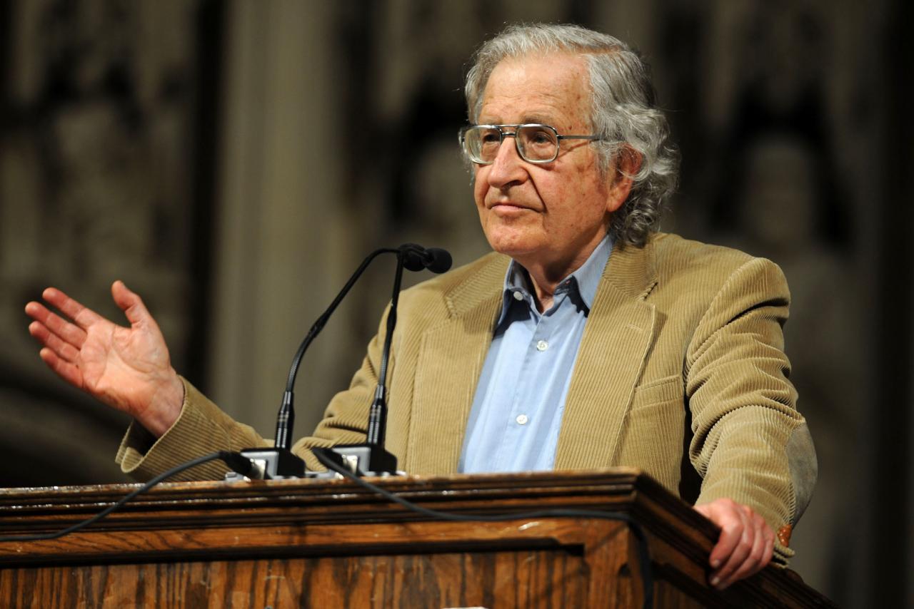 Albert and Chomsky on Gaza - FUNCI - Fundación de Cultura Islámica